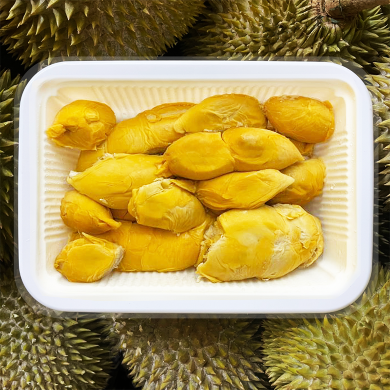 🔥 Freshly Frozen D13 Durians (800g Box – All Meat)