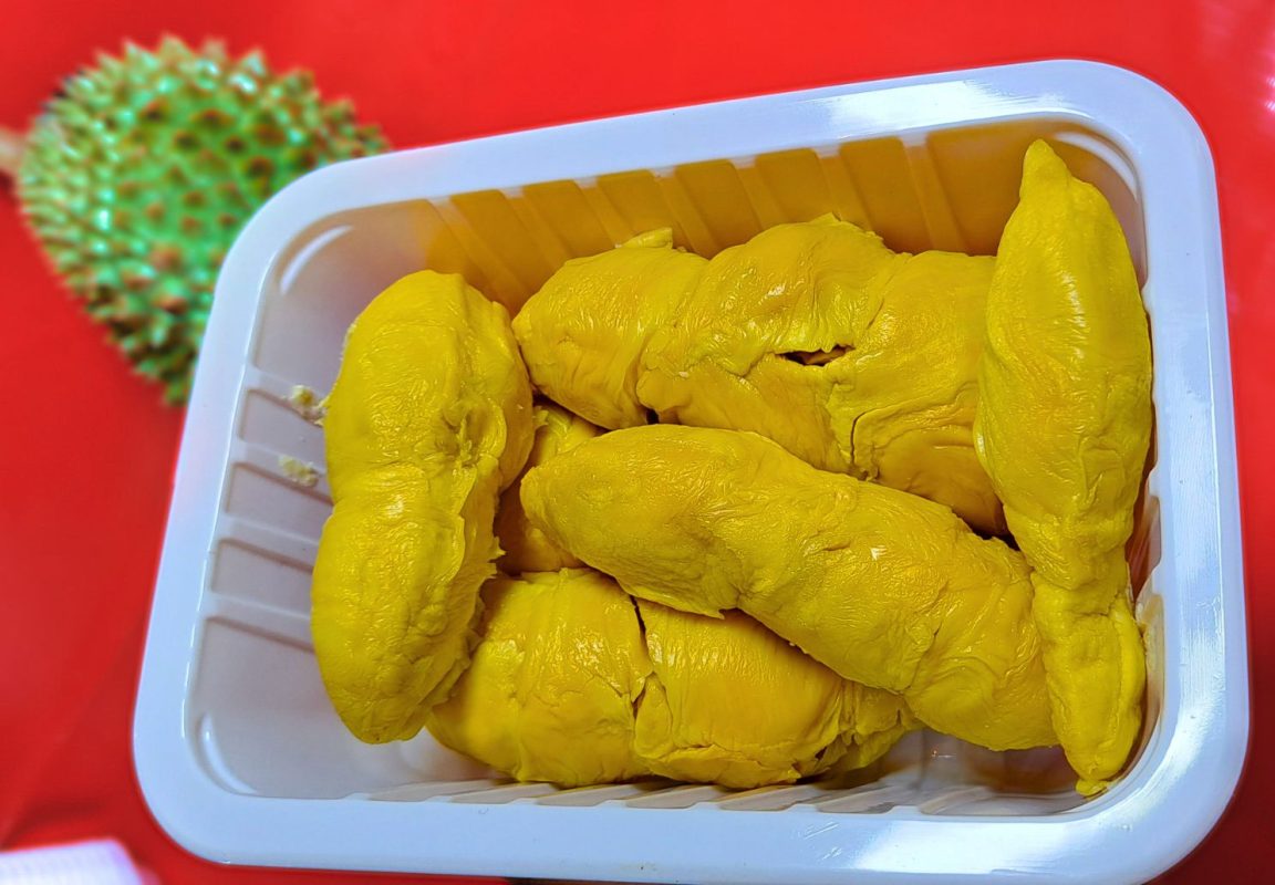 Penang Green Skin King Durian (800g Box – All Meat)